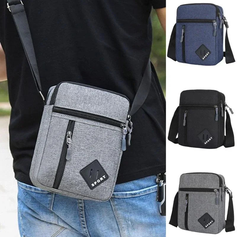 Men's Messenger Bag Crossbody Shoulder Bags Men Small Sling Pack For W