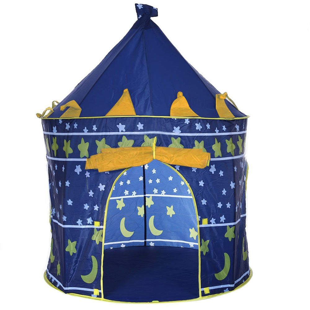 2 Colors Portable Foldable Play Tent Prince Folding Tent Kids Children