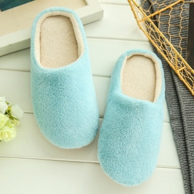 Slippers for home Push Soft Cotton Slippers women Hotel Travel Slipper